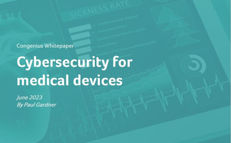 Cybersecurity for medical devices | Congenius