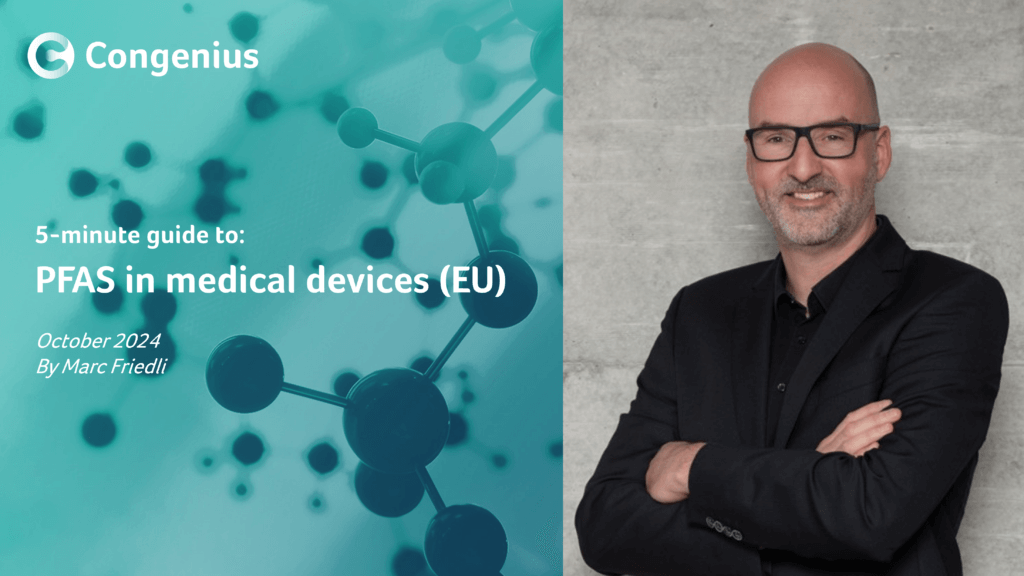 PFAS in medical devices | Congenius